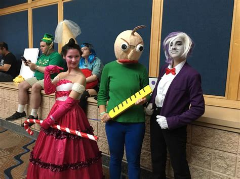 Baldi Cosplay Costume Mask Baldis Basics Amino