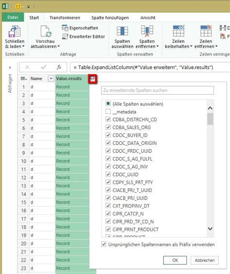 Using Sap Bydesign Odata In Microsoft Power Query Sap Community