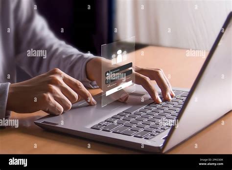 User Authentication System With Username And Password Cyber Security Concept Security Technology