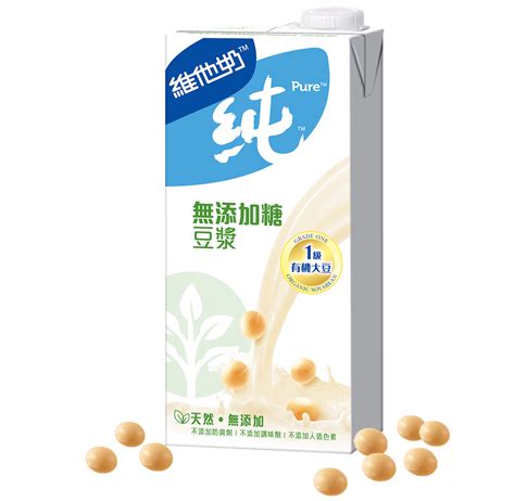 維他奶純無添加糖豆漿 維他純豆漿 Vitavitasoy 維他奶