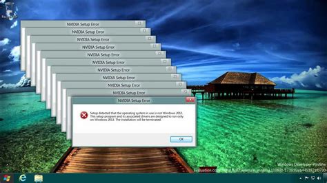 Windows 8 Error Window