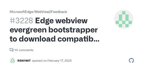 Edge Webview Evergreen Bootstrapper To Download Compatible Version