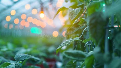 A Smart Greenhouse Equipped With Iot Sensors Automatically Adjusts Temperature Humidity And