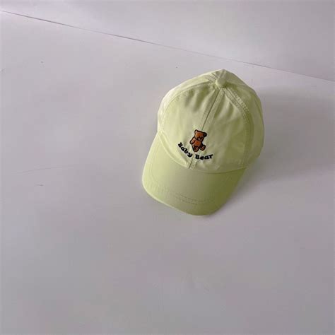 Badu Bg Момче Момиче Деца Лятна тънка анимационна мечка Бейзбол Бебешка