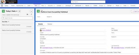 Burcu Derdiyok On Linkedin Salesforce Platformevents