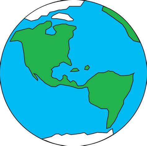 Рисунки земного шара для детей