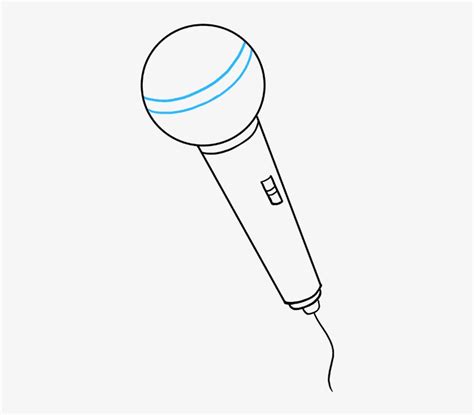 How To Draw Microphone Microphone Easy Sketch Transparent PNG X Free Download On NicePNG