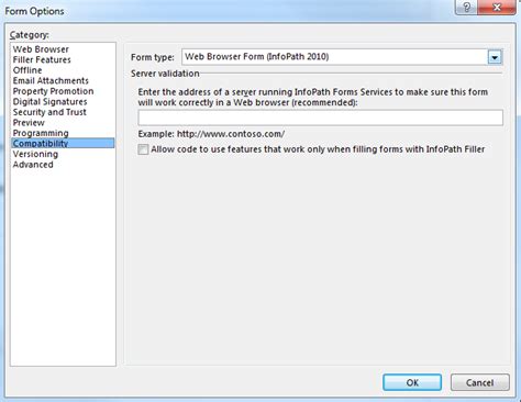 Living With Sharepoint Infopath Error The Form Template Is Browser