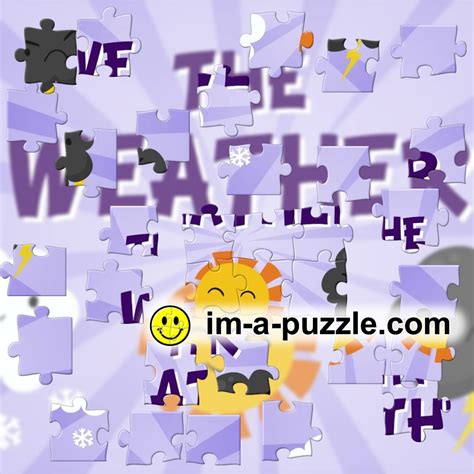 The Weather Im A Puzzle