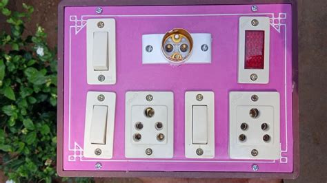 How To Make Home Made Switch Board Switch Board Wiring YouTube