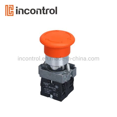 22mm Self Locking Panel Mount Emergency Stop Push Button Switch Push Button Switch And Push