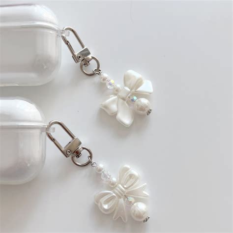 우유니데절트 진주 리본 키링 휴대폰줄 스트랩 폰스트랩 핸드폰스트랩 가방키링 비즈키링 스트랩케이스 핸드폰키링 아이폰케이스 갤럭시케이스 핸드폰케이스