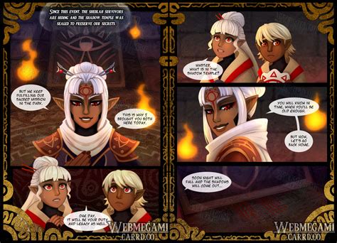 A Sheikah Story Pages 3 And 4 End By Webmegami On Deviantart