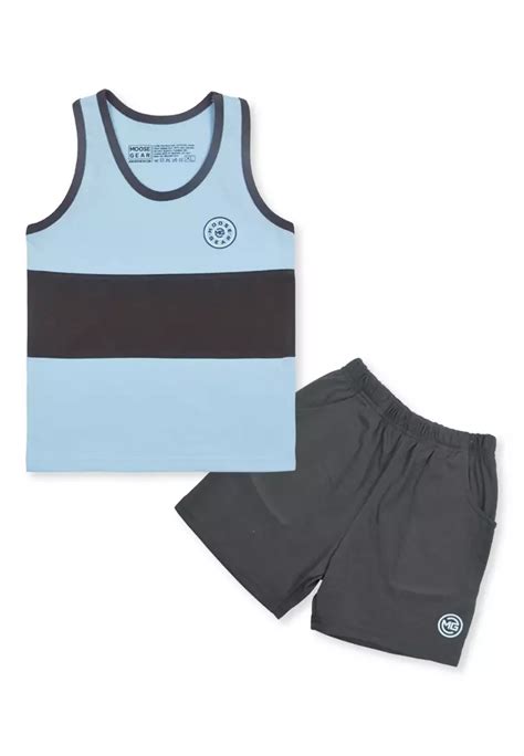 Buy Moose Gear Boys Sando Combi With Short Set Online Zalora Philippines