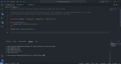 Huzaifa Ahmed On Linkedin 100daysoftypescript Typescript Coding 100daysofcodingchallenge