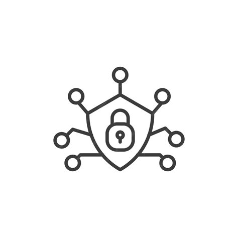Premium Vector Cyber Security Icon Set Digital System Data Tech
