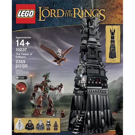 Lego Lord Of The Rings Tower Of Orthanc Set Geekalerts