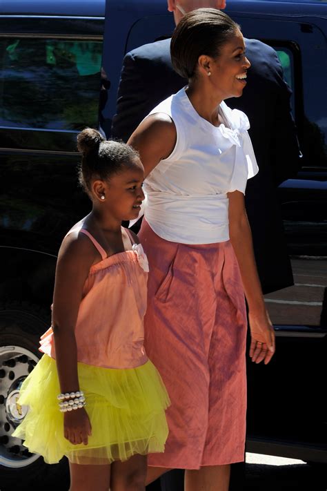 Sasha And Malia Obama Michelle Obama Fashion Michelle Obama Style