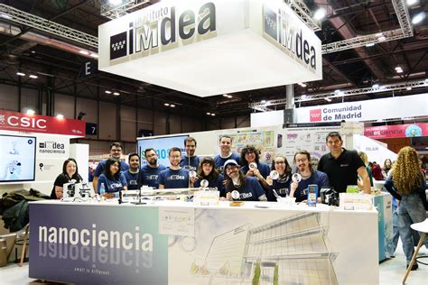 Imdea Nanociencia Imdea Nanociencia Participates In The Science Fair Madrid Es Ciencia