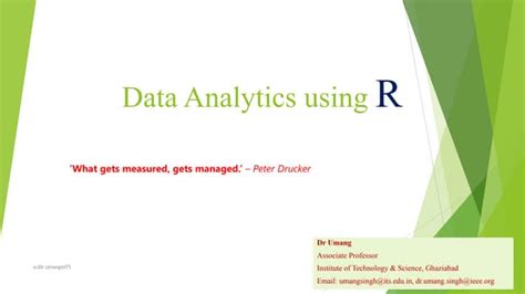 data analytics using r programming pdf