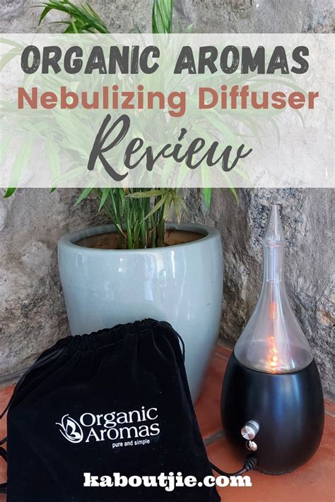 Organic Aromas Nebulizing Diffuser Review