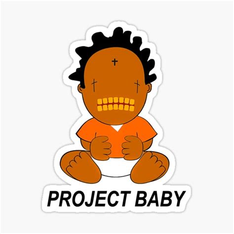 Kodak Black Project Baby Kodak Black Sticker For Sale By Valemnerr Redbubble