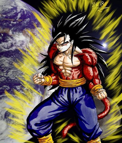 Gohan Ssj4 Edited 1 By Bk 81 On Deviantart