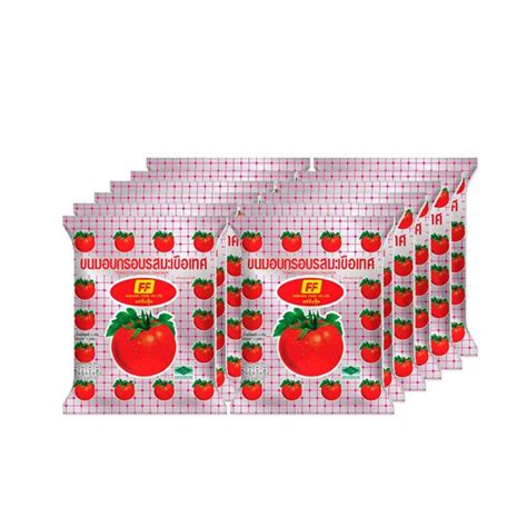 ขนมอบกรอบ รสมะเขือเทศ ตราเอฟเอฟ Freshket สั่งวัตถุดิบออนไลน์