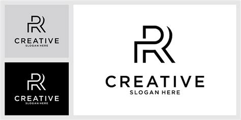 Rr 또는 R 이니셜 로고 디자인 벡터 알파벳 R에 대한 스톡 벡터 아트 및 기타 이미지 알파벳 R 로고 아이콘 Istock