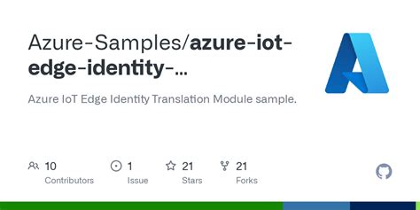 Github Azure Samplesazure Iot Edge Identity Translation Lite Azure