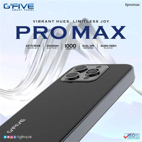 Gfive Pro Max 28 Inch Display 3000 Mah Battery Dual Sim Darazpk