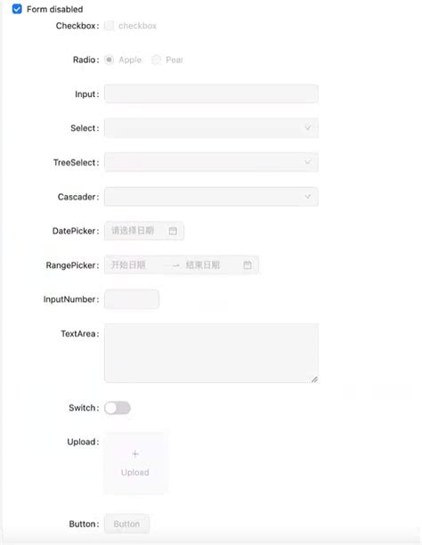 Form Disabled对 A Textarea不生效 · Issue 6603 · Vuecomponentant Design Vue · Github
