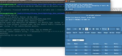 Issues Setting Time To The Netcdf File Cdo Project Management Service