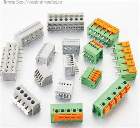 Spring Terminal Blocks Reliable And Versatile Solutions