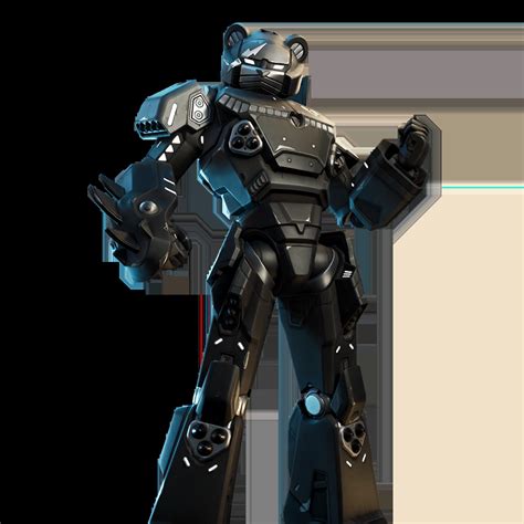 Fortnite Mecha Team Shadow Skin Character PNG Images Pro Game Guides
