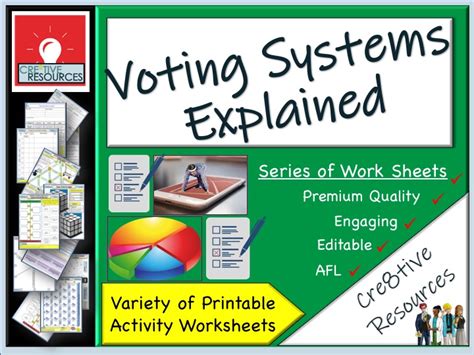 Voting Systems And Politics Teaching Resources
