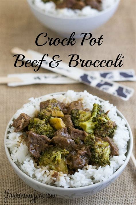 Crock Pot Beef Broccoli Flour On My Face