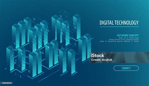 Isometrik Konsep Pemrosesan Aliran Big Data Database Latar Belakang Teknologi Abstrak Ilustrasi