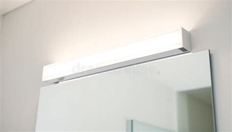 Rectangular Ceiling Light Fixture Providing Even Illumination In A Modern Interior Space