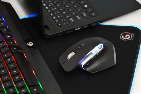 Gembird 9 Button Rechargeable Wireless Rgb Gaming Mouse Mse Ragnar