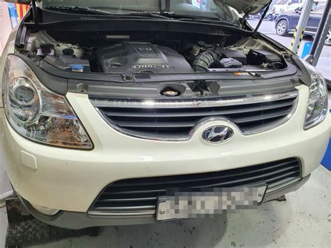 베라크루즈 엔진오일 누유 오일필터 하우징 흡기 매니폴드 탈착 흡기 클리닝 터보와 인터쿨러 버블 클리닝 네이버 블로그