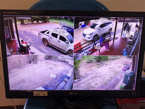 งานติดตั้งกล้องวงจรปิด 4 จุด คอมโฟน แอนด์ อิเลคโทรนิคส์