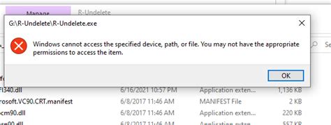Windows 10 Why Can T I Run This Portable Exe From My USB Drive Cannot Access The Specified