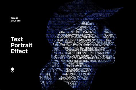 Download Text Portrait Photo Effect