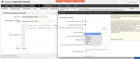Apm Insight Monitor Is Up But Monitor Page Doesnt Show Any Data