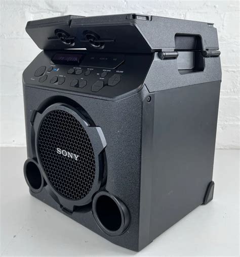 Sony Gtk Pg10 With Built In Battery Bluetooth Party Speaker Black 2 0