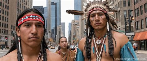 Native American Men Traits