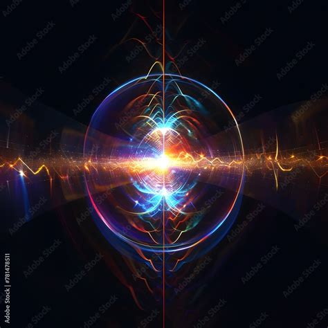 Captivating Sonic Diffraction Patterns Of Vibrant Electromagnetic Waves