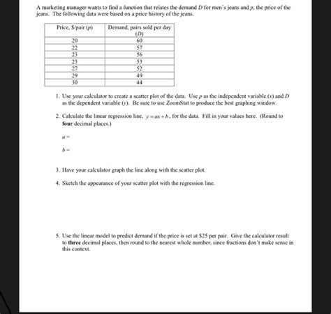 Solved This Assignment Is About Linear Regression Which We Chegg