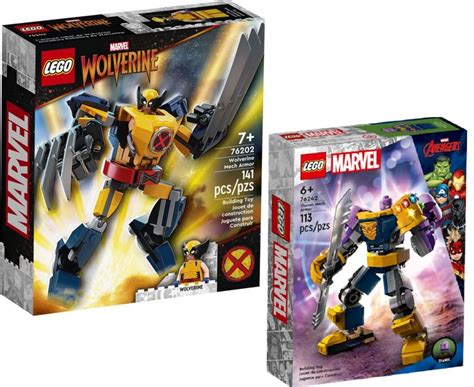 LEGO - 76202, 76242 - MISB - Figure - NEW - Marvel Super - Catawiki